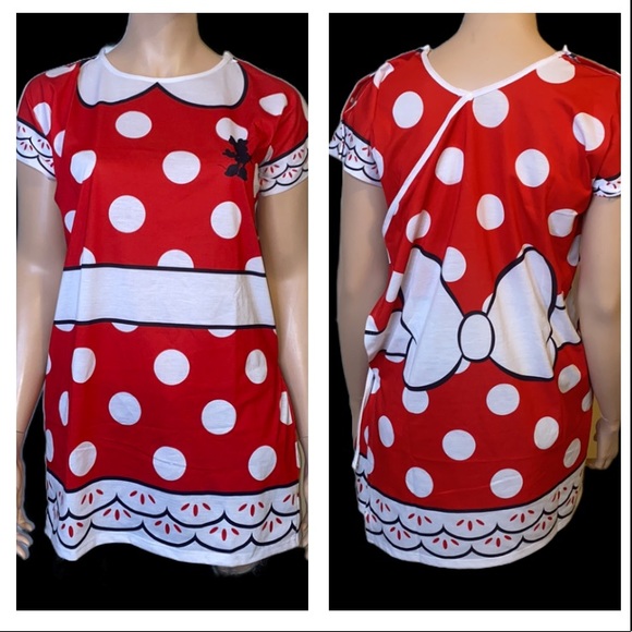 Disney | Pajamas | Disney Minnie Mouse Starlight Children Gown Xl Youth ...